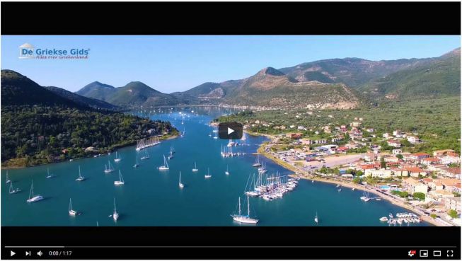 Nidri gezellige badplaats op Lefkas (Lefkada) Tips en vakanties