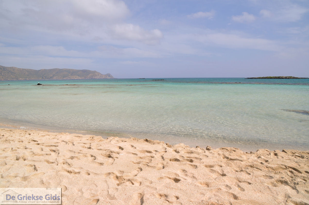 Elafonisi beach - een van de mooiste stranden van Kreta