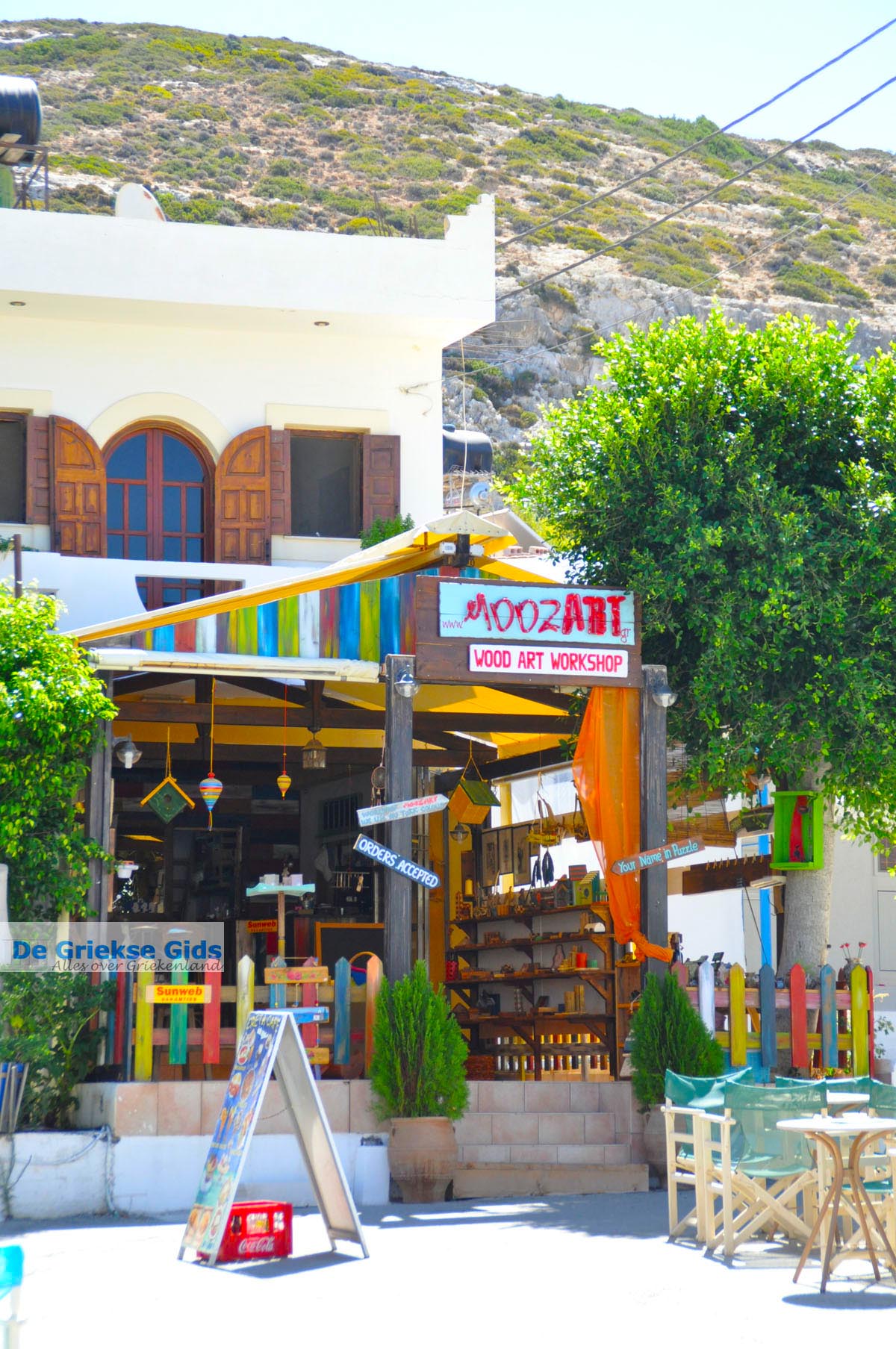 Matala Kreta - hippiedorp tussen de witte krijtrotsen