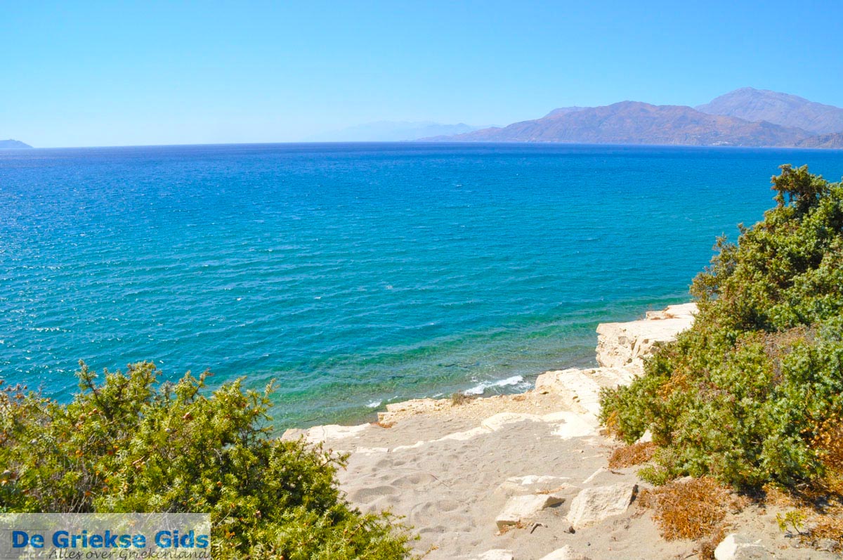 Komos beach Kreta - mooi zandstrand in het zuiden van Kreta