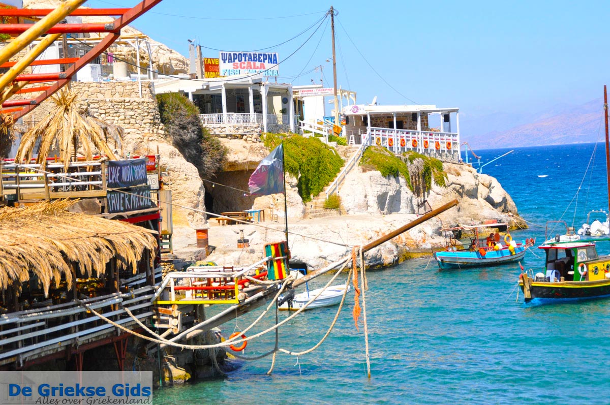 Matala Kreta - hippiedorp tussen de witte krijtrotsen