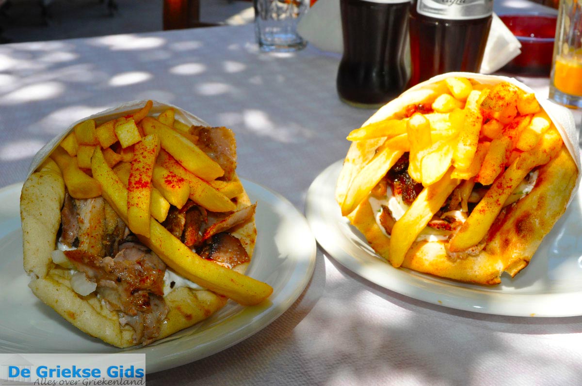 Pita Gyros - Griekse recepten - De Griekse Gids