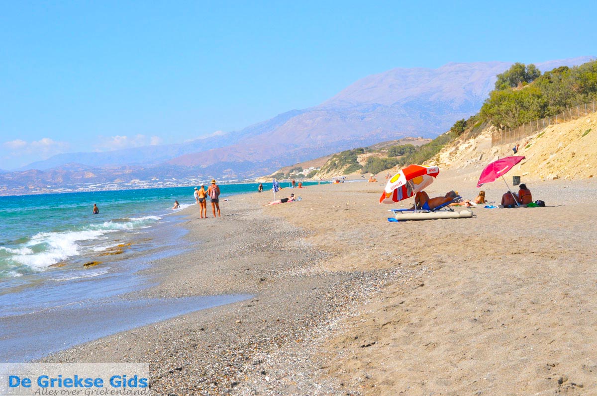 Komos beach Kreta - mooi zandstrand in het zuiden van Kreta