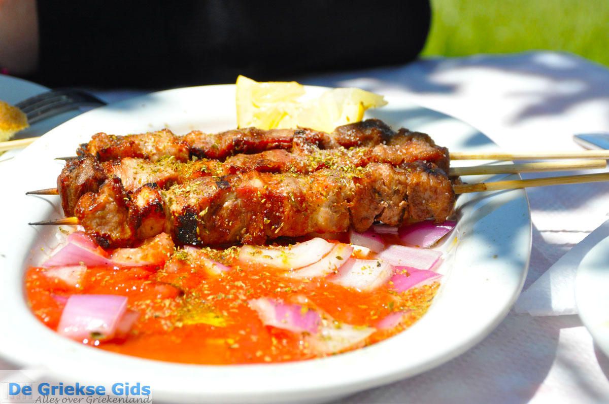 Souvlaki - Griekse vleesspiesjes - De Griekse Gids