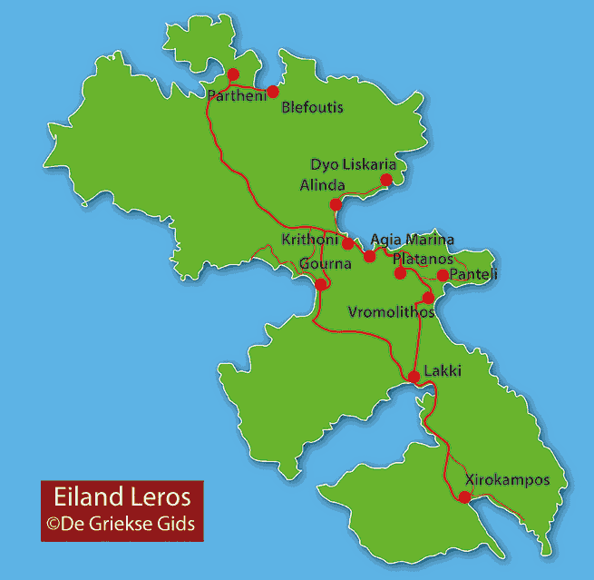 Leros | Informatie, tips, vakanties eiland Leros
