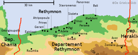 Rethymnon stad Rethymnon Kreta | Informatie en tips Rethymnon stad